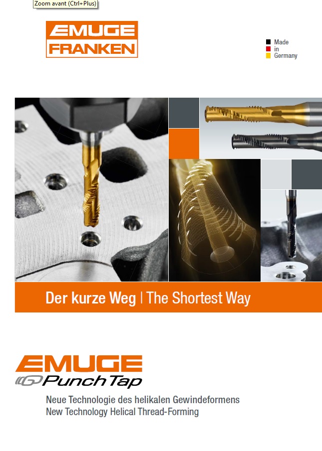 Emuge Franken catalogues, Emuge Franken tool resaler France
